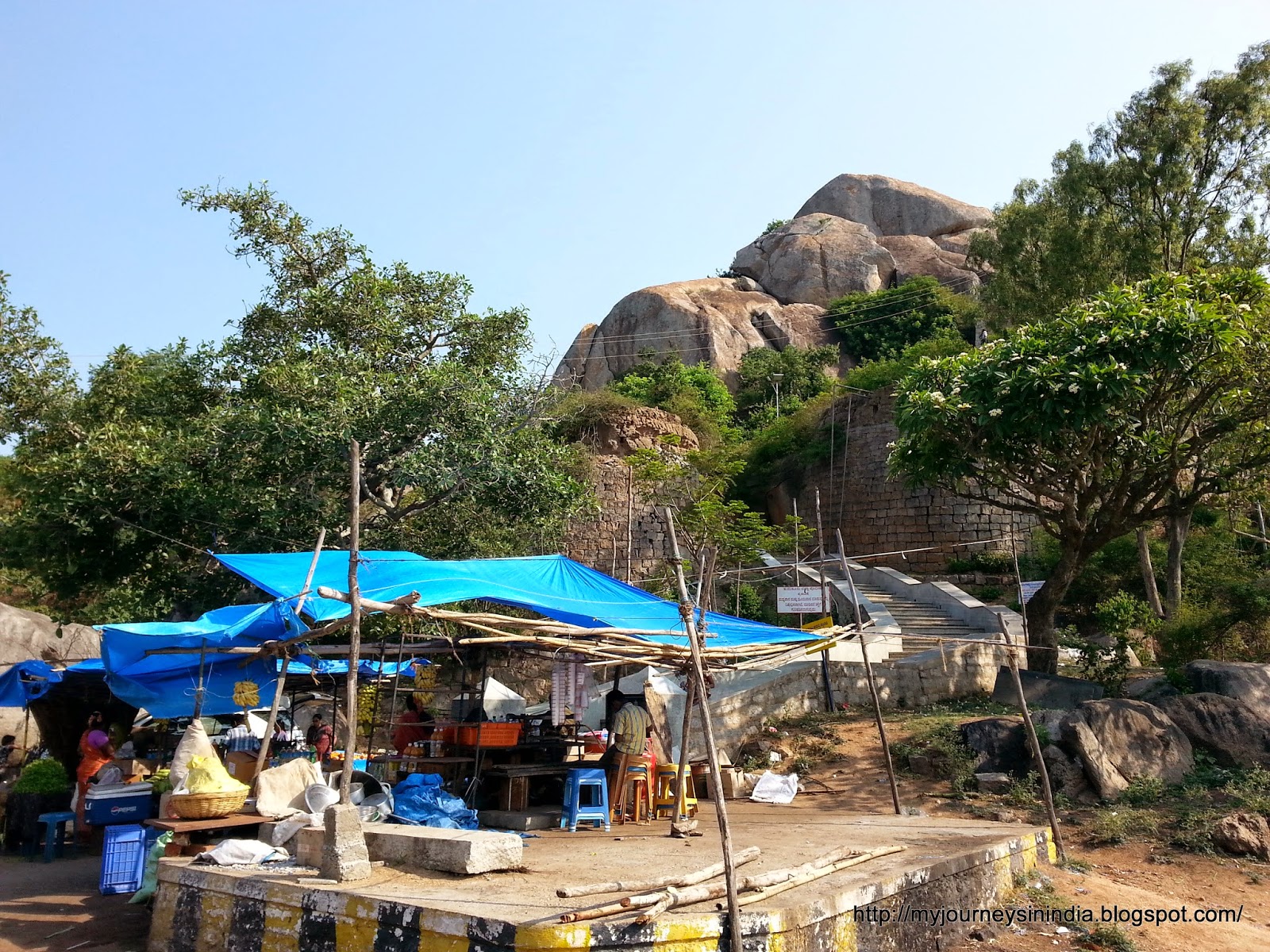 My Journeys In India: Devarayanadurga Narasimha temples and Namadha Chilume