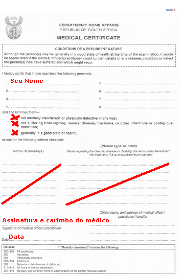 Kiko & Keka - Viajando sem receios: Exames - Atestado geral de saúde ...