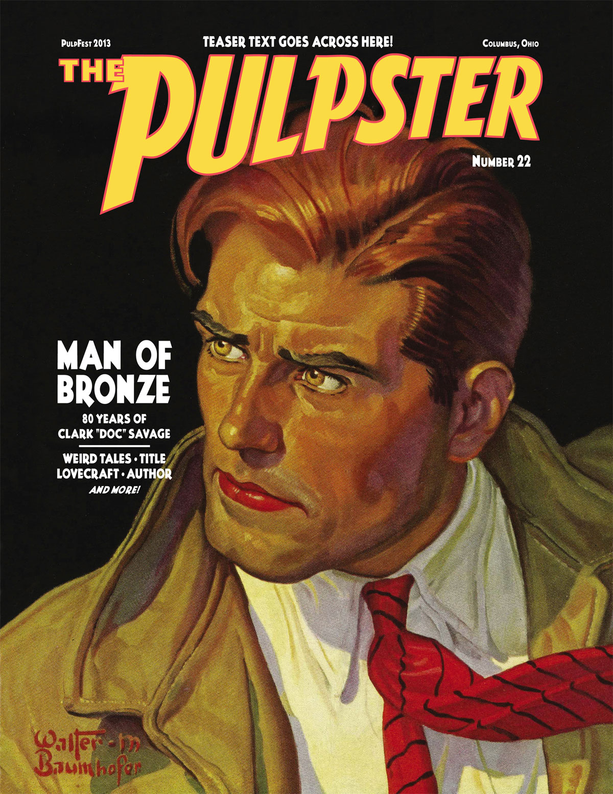 THE 2013 EDITION OF THE PULPSTER IS NOW AVAILABLE! ~ all pulp