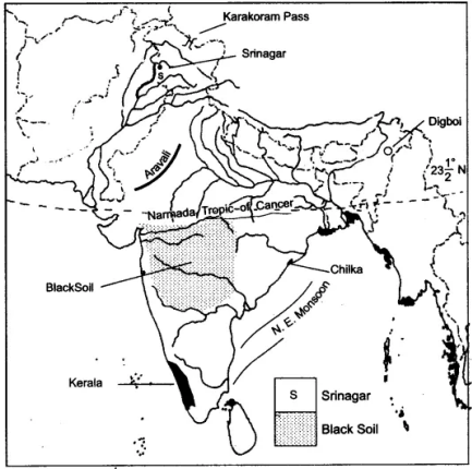 ICSE Solutions for Chapter 2 Map of India Class 10 Geography