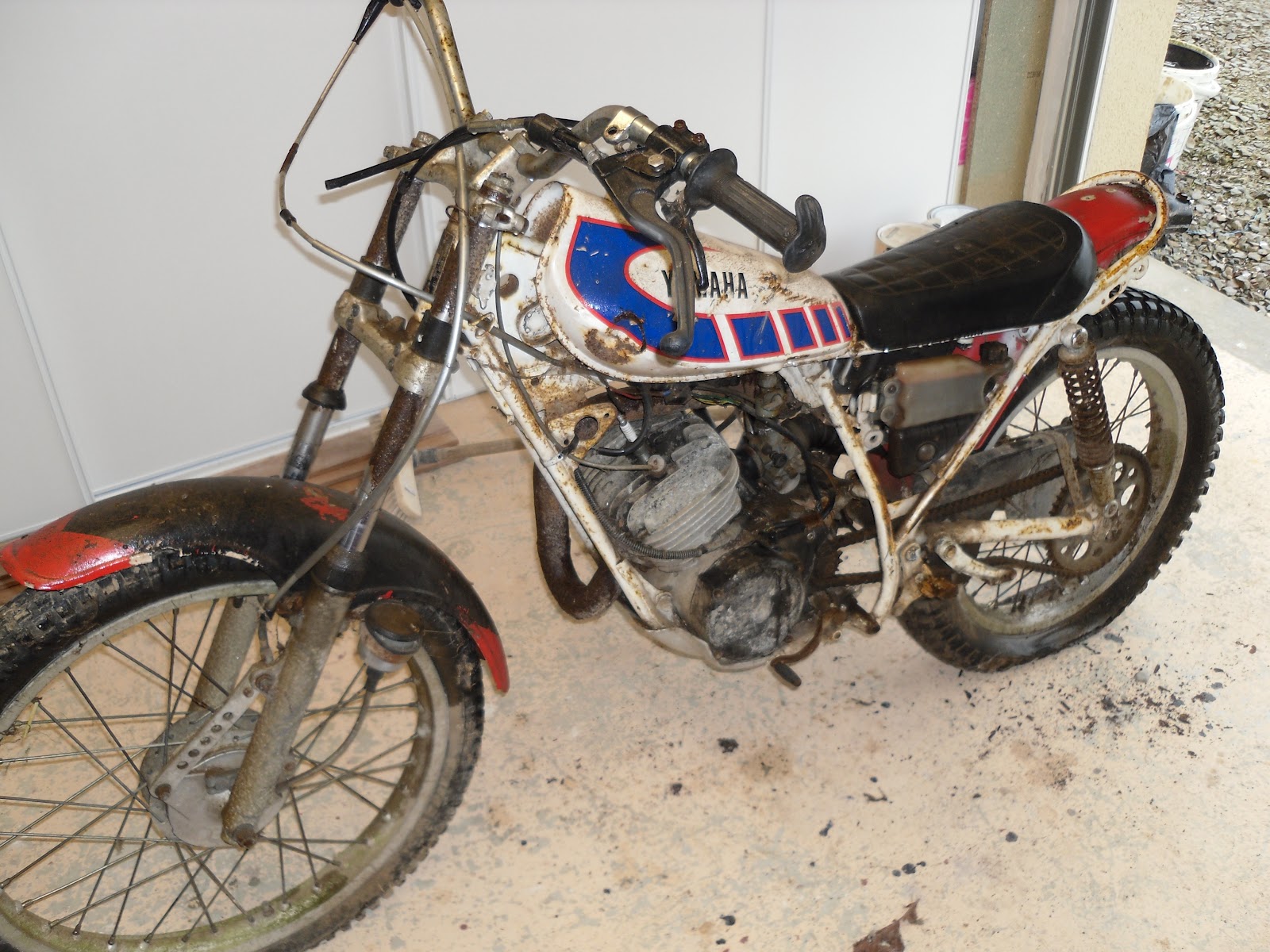 Yamaha 125 TY: Livraison de la Yamaha 125 TY