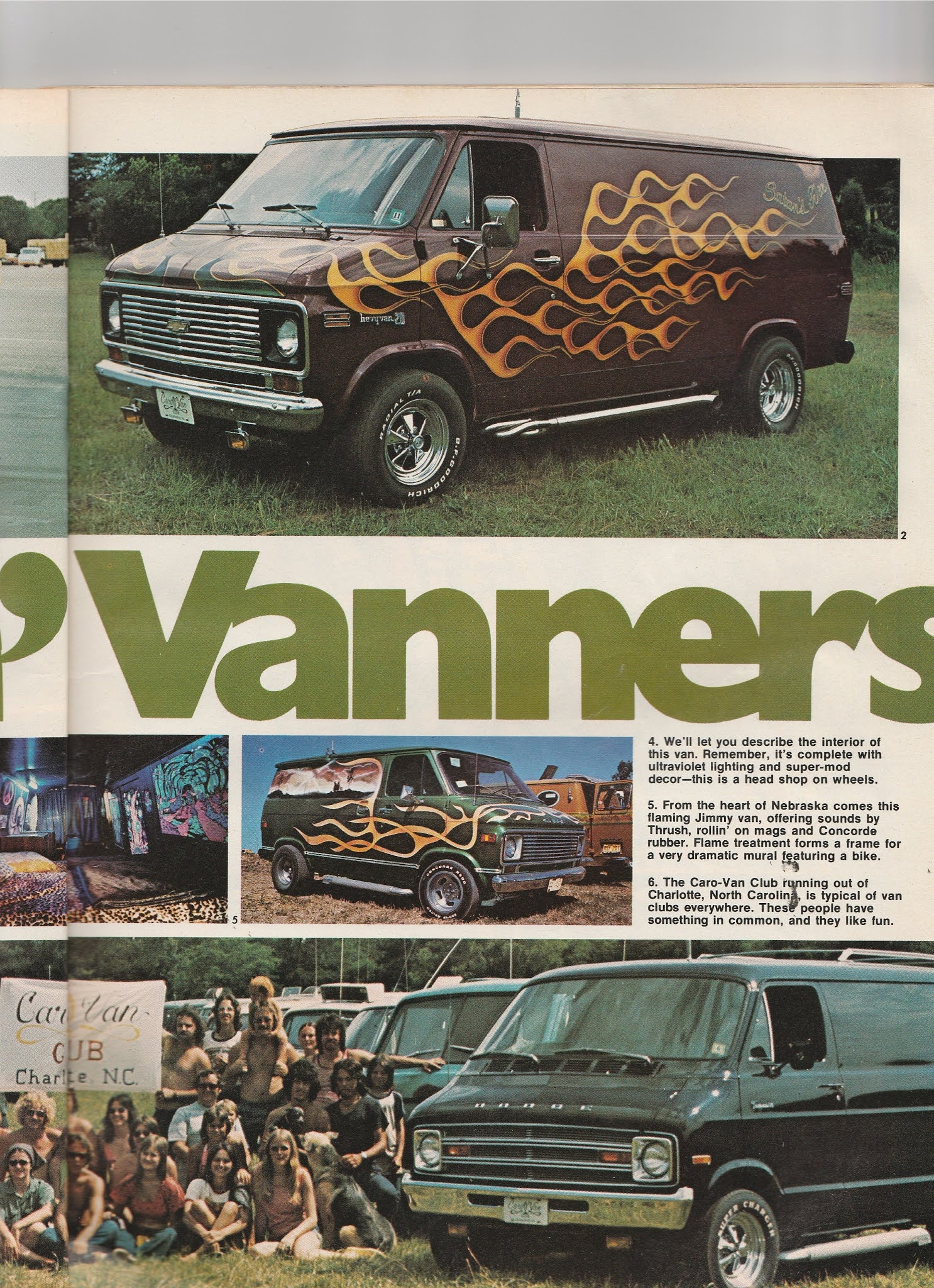 1970's VAN Magazines : HOT ROD VANS #1