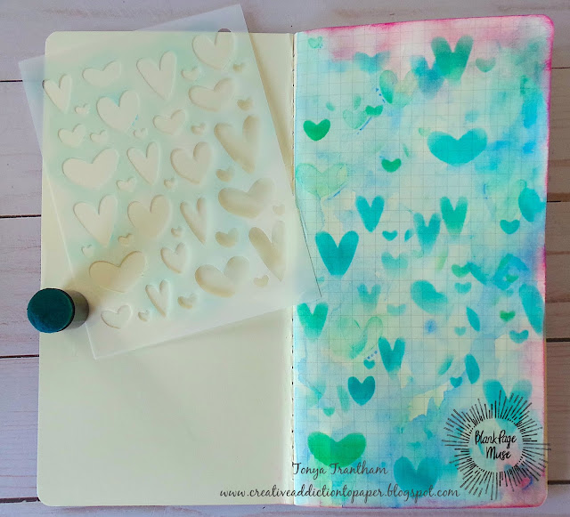Blank Page Muse Blog: Dream BIG Art Journal Page