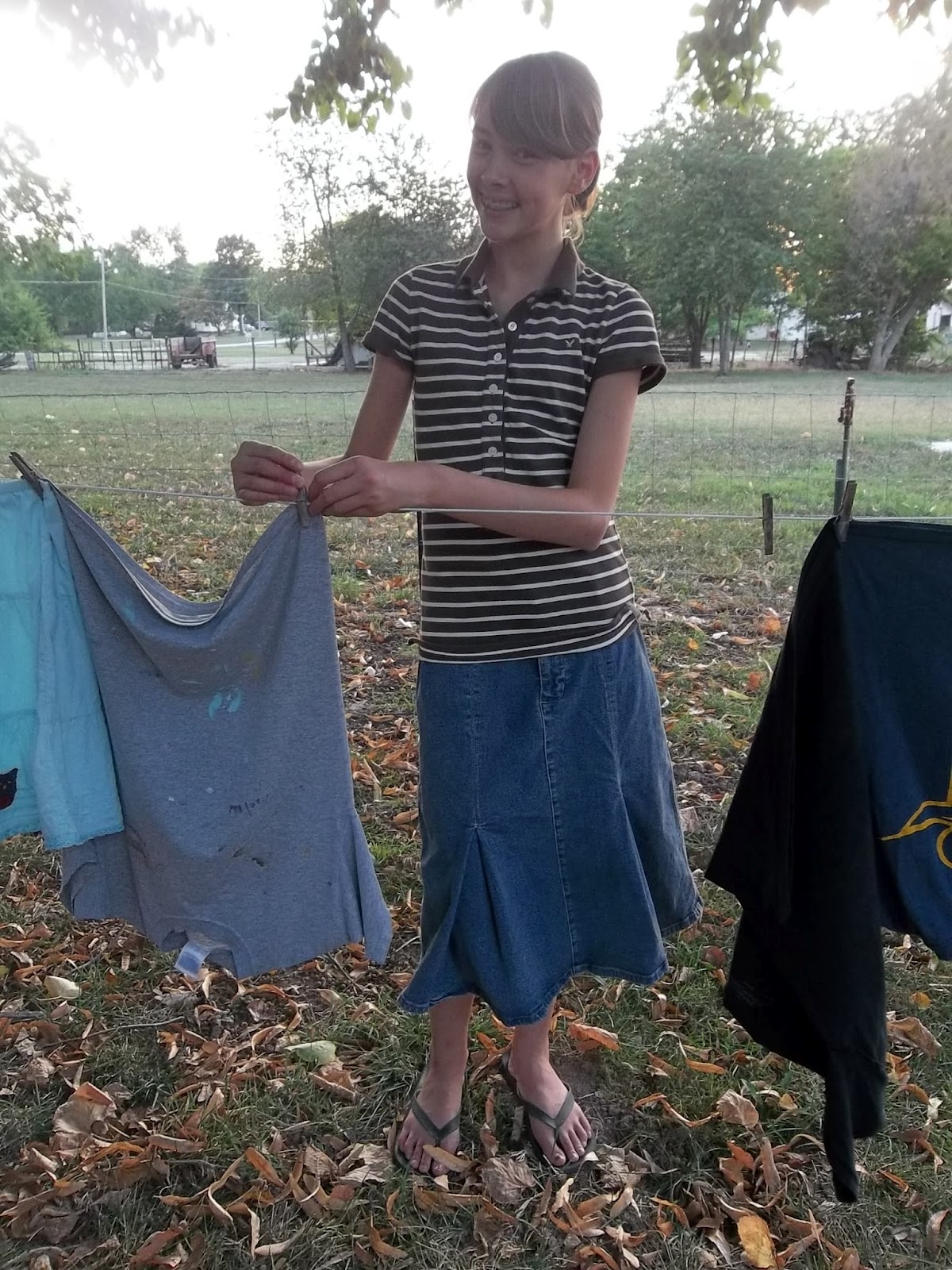 Two Blessed Damsels: Skirt Challenge- Day 8-9