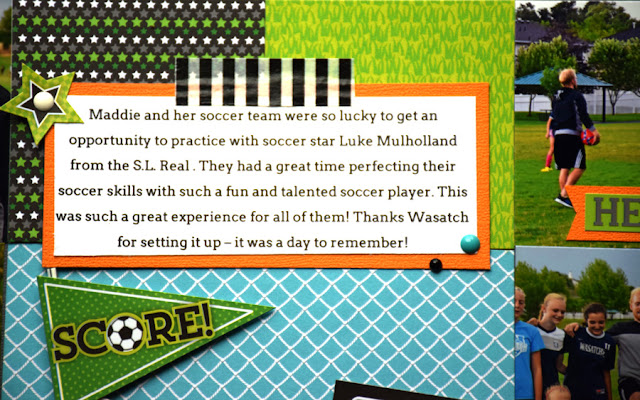 Doodlebug Design Inc Blog: Goal Collection :Soccer Star Layout by Tya