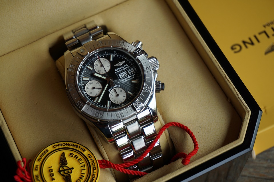 Jam tangan for sale: BREITLING Super Ocean Ref.A 13340 (SOLD)
