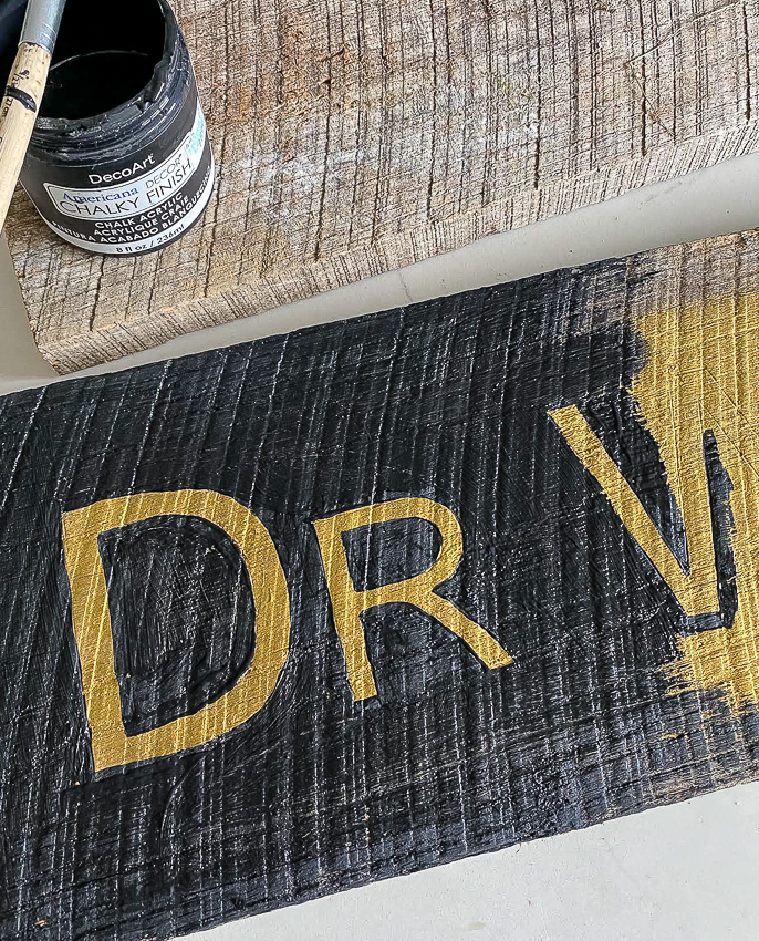 How to Make a Vintage Inspired Sign | Little House of Four - Creating a ...