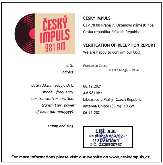 RADIOASCOLTO LISTEN TO THE WORLD: QSL CARDS RADIOASCOLTO LISTEN TO THE WORLD: QSL CARDS