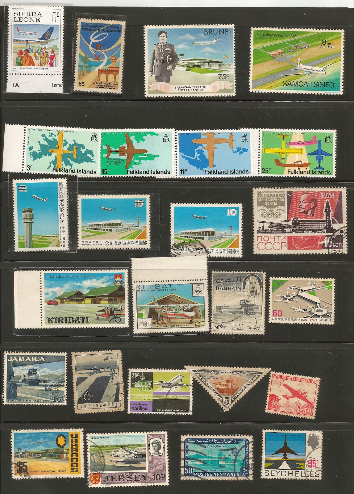 Aviation Stamps: Airports