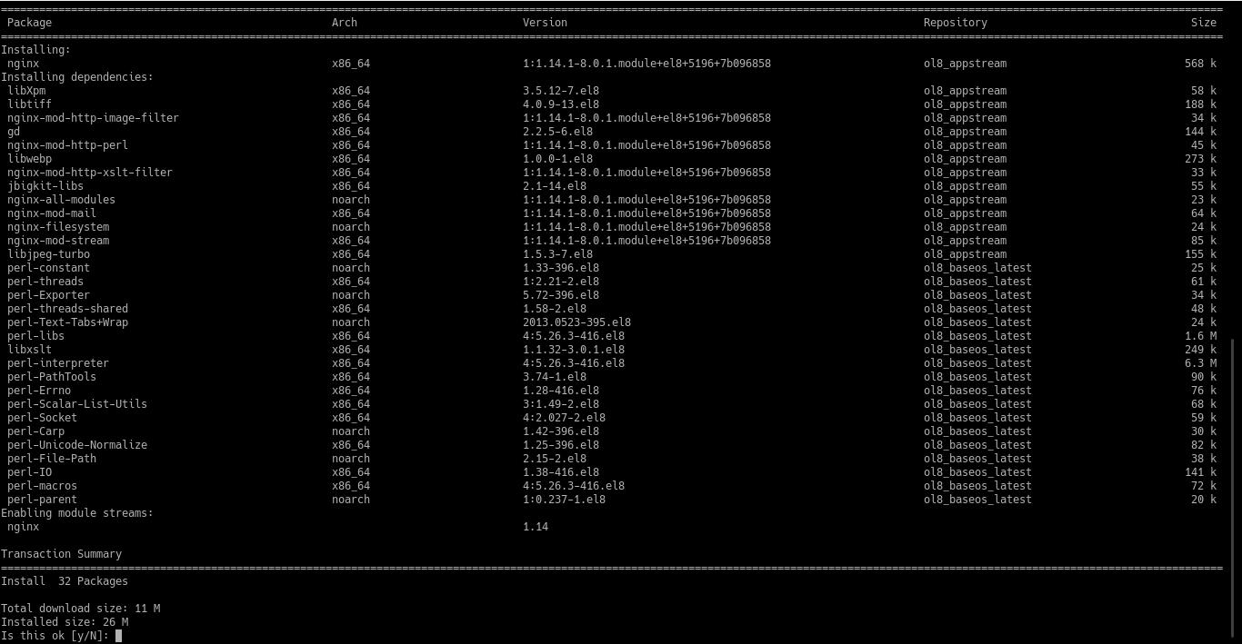 Tutorial Cara Install LEMP Stack di CentOS 8 / RHEL 8 / Oracle Linux 8 ...