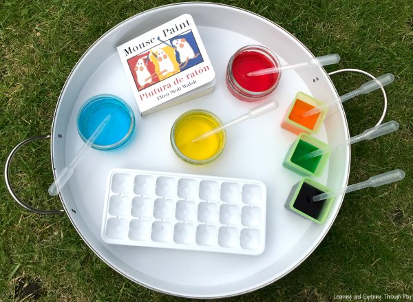 Learning and Exploring Through Play: Mouse Paint Colour Mixing