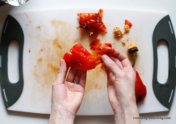 How to Make Roasted Red Peppers at Home | Creative Green Living