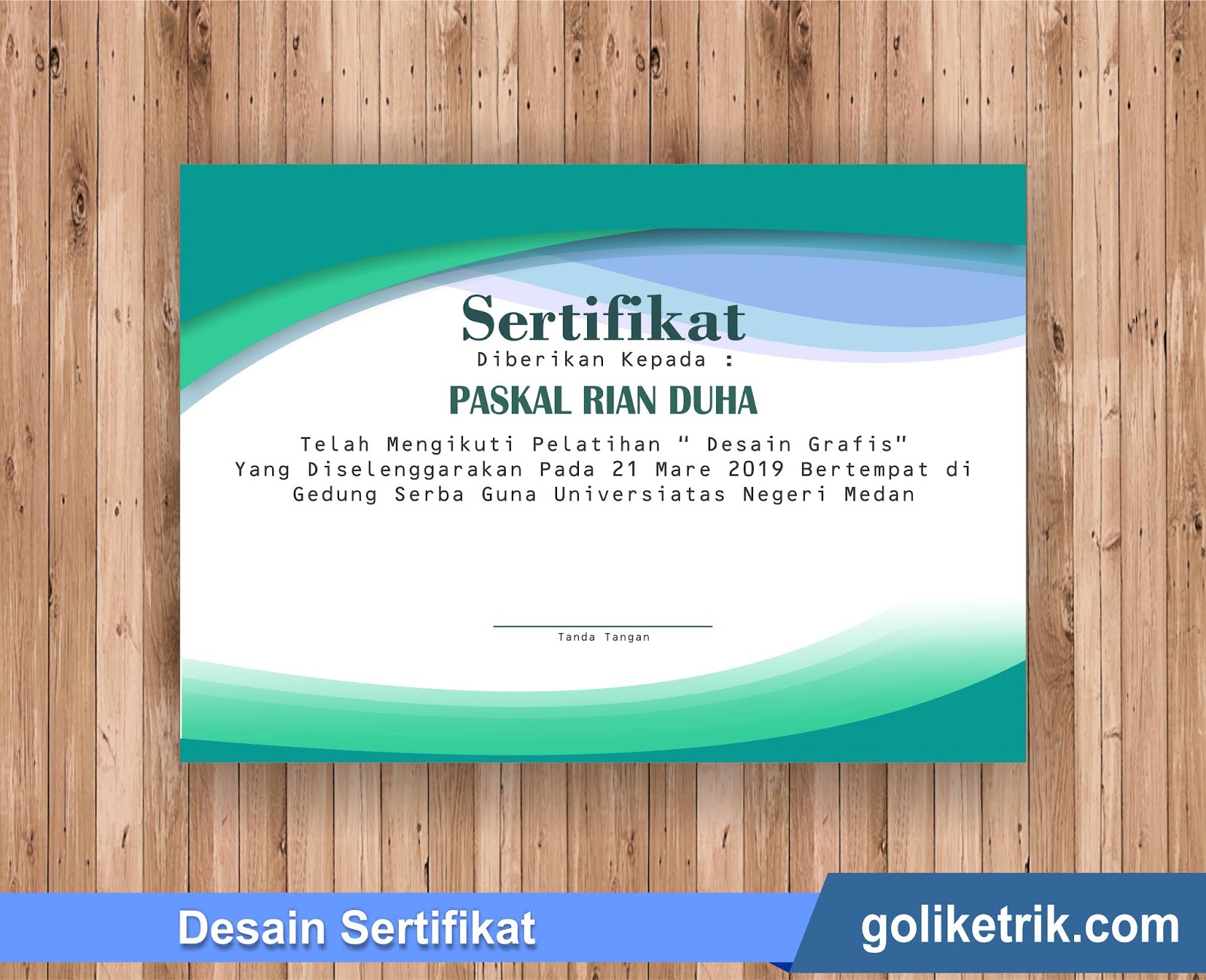 Download 30+ Desain Sertifikat Elegan Gratis Format Docx (Word) dan CDR ...