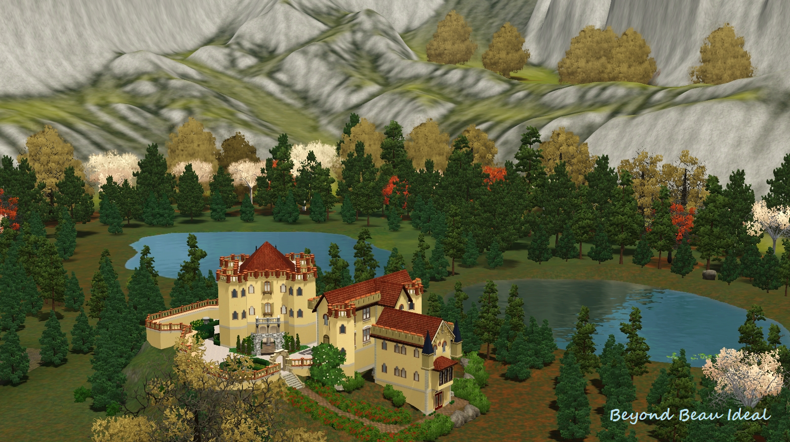 [The Sims 3] The Touring Spot of Schloss Neuschwanstein (New Swanstone ...