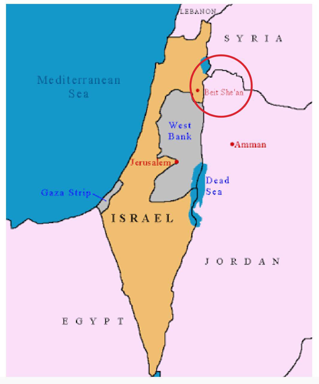 Kurma Baisan, Danau Tiberias dan Mata Air Zughar