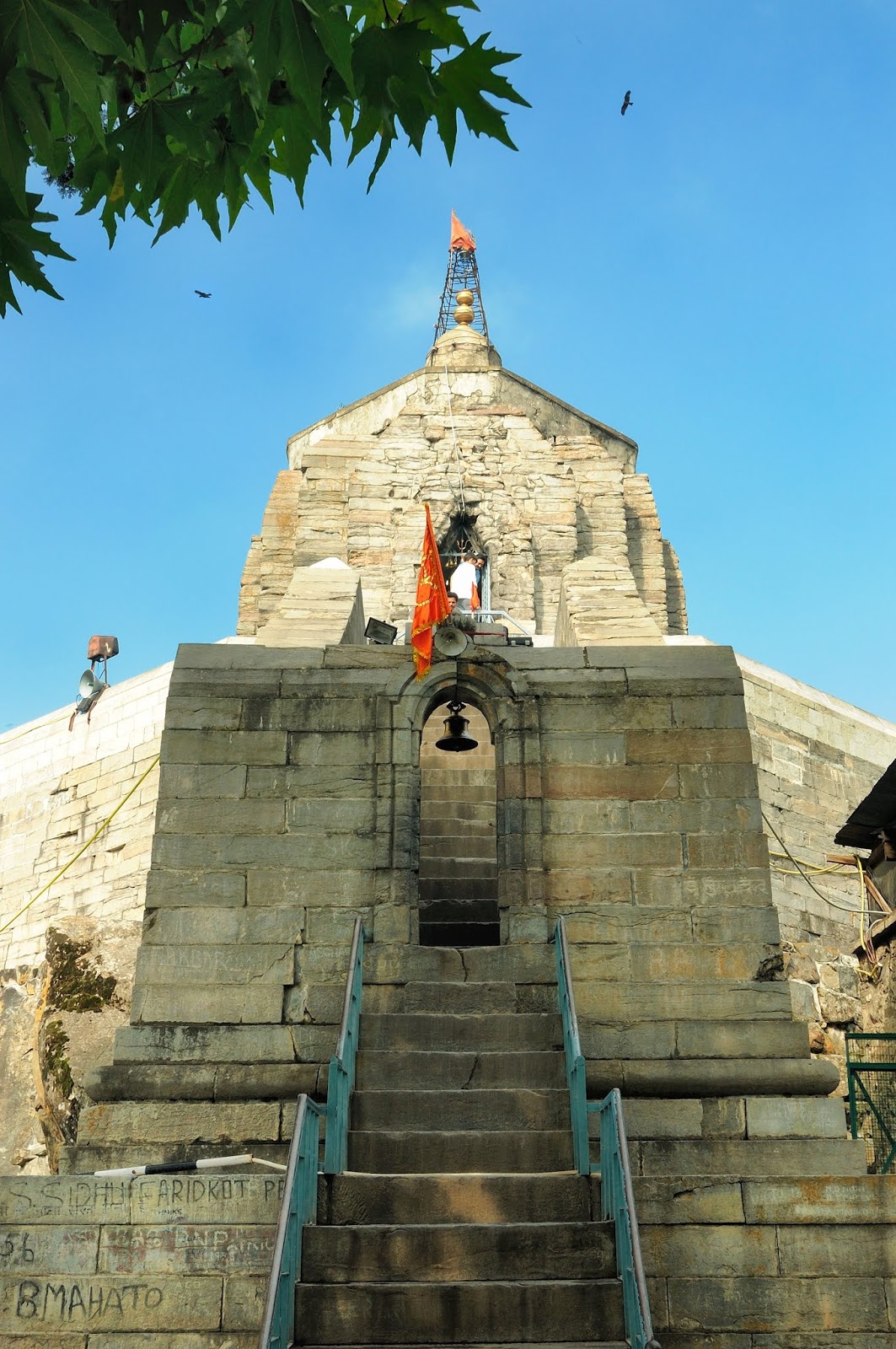 The Shankaracharya temple (c.220, BC dedicated to God Shiva), Srinagar ...