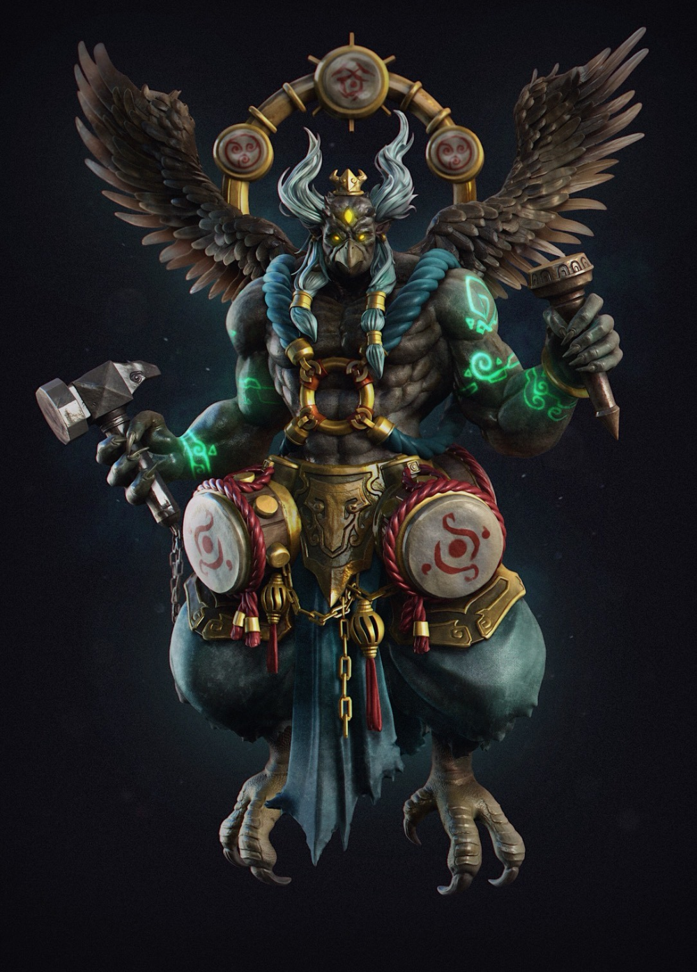 Chinese God Of Thunder