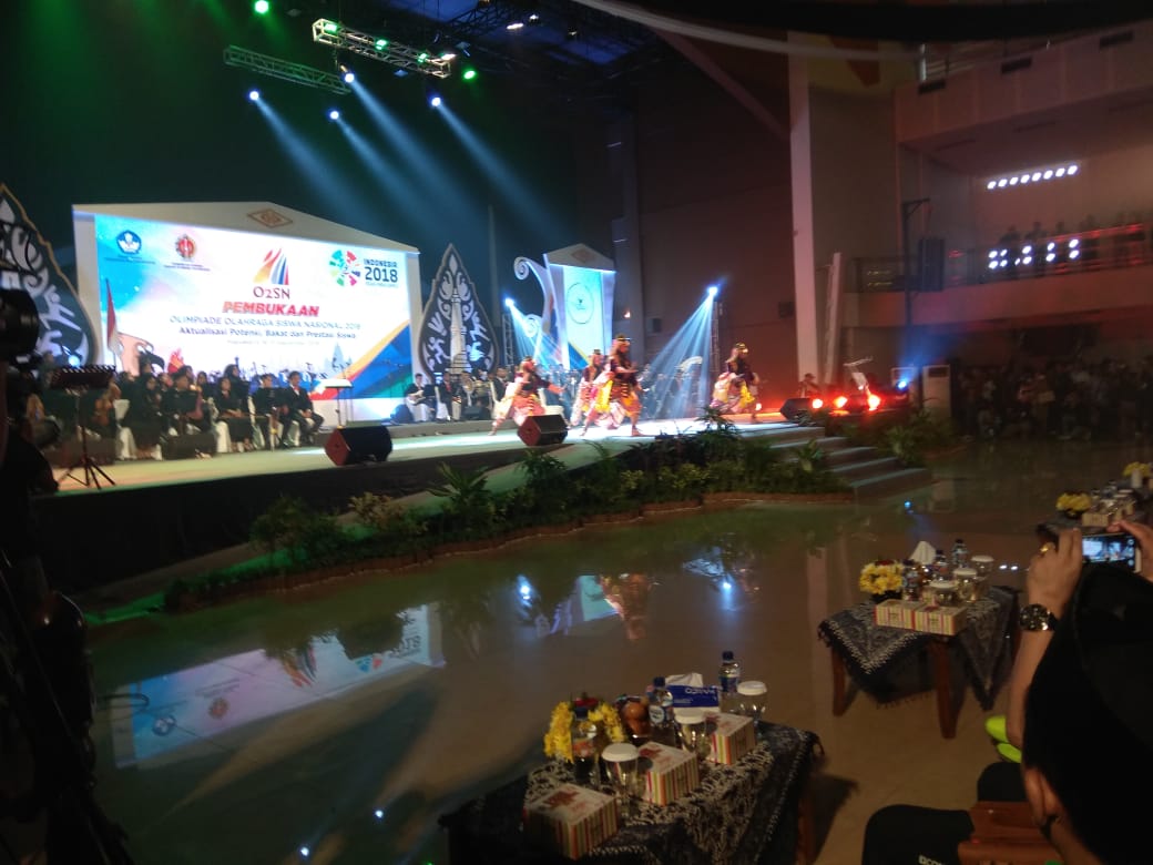 Olimpiade Olahraga Siswa Nasional (O2SN) 2018 di Jogja - Erina's Diary