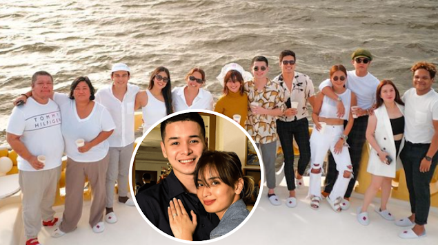 Aeriel Garcia and Pat Sugui celebrate a star-studded engagement party ...