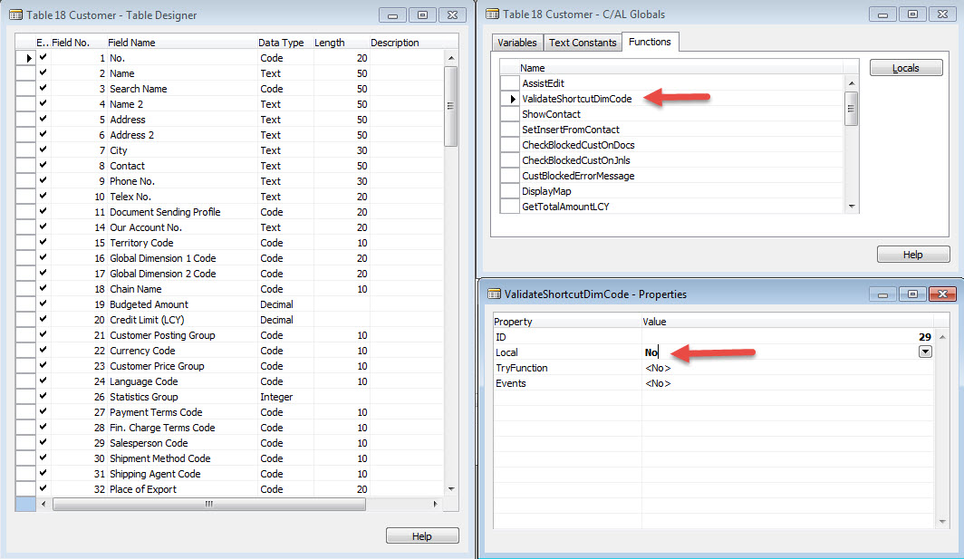 How to add Shortcut Dimension Code in Customer Card - adnavtech