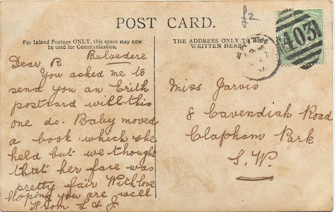 Postcardese: Enjoying the Gap