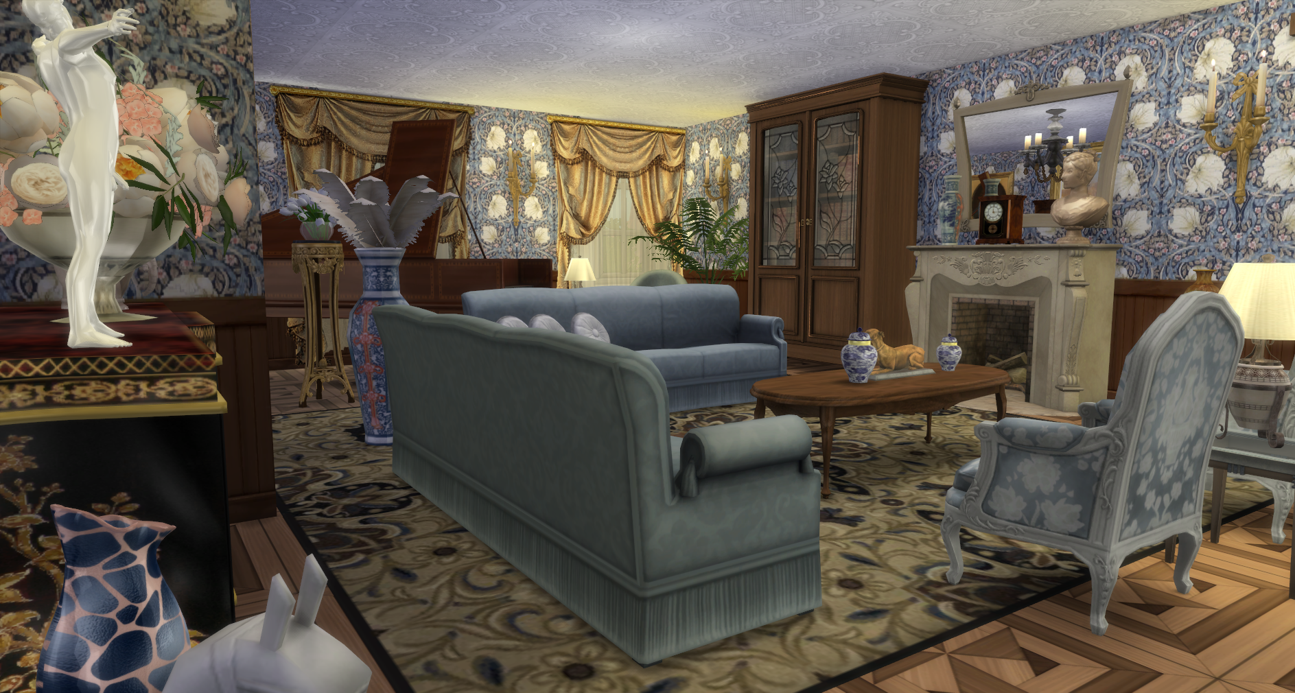 The Sims Powder Room: The Cronhardt