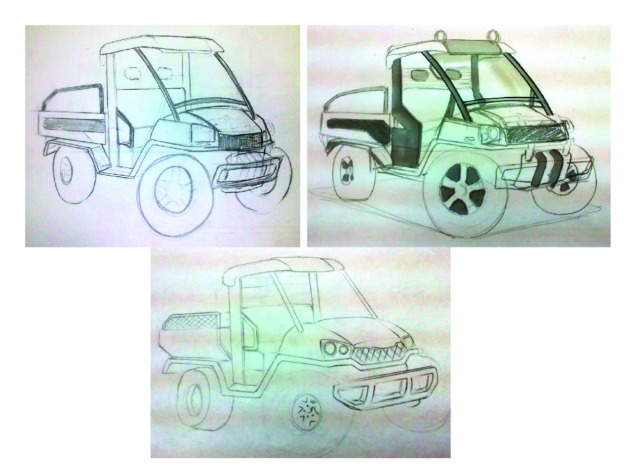 ATV sketching (side by side ATV) ~ ....Ayie Azhari Design....