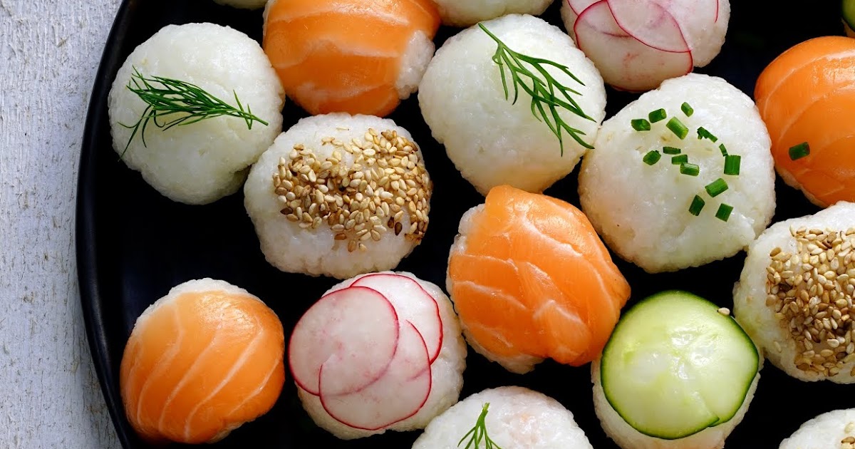 Sushi balls pour un apéritif dinatoire , un pique-nique , un plateau ...
