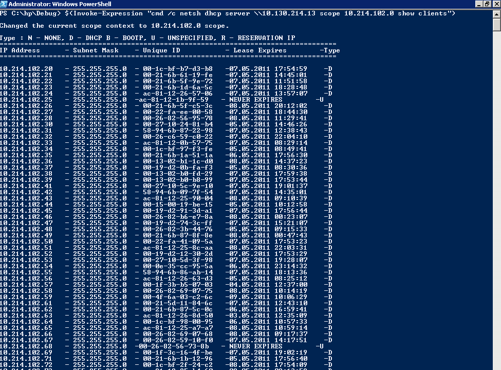 Powershell Script To Find Available Dhcp Scope Pointsnelo