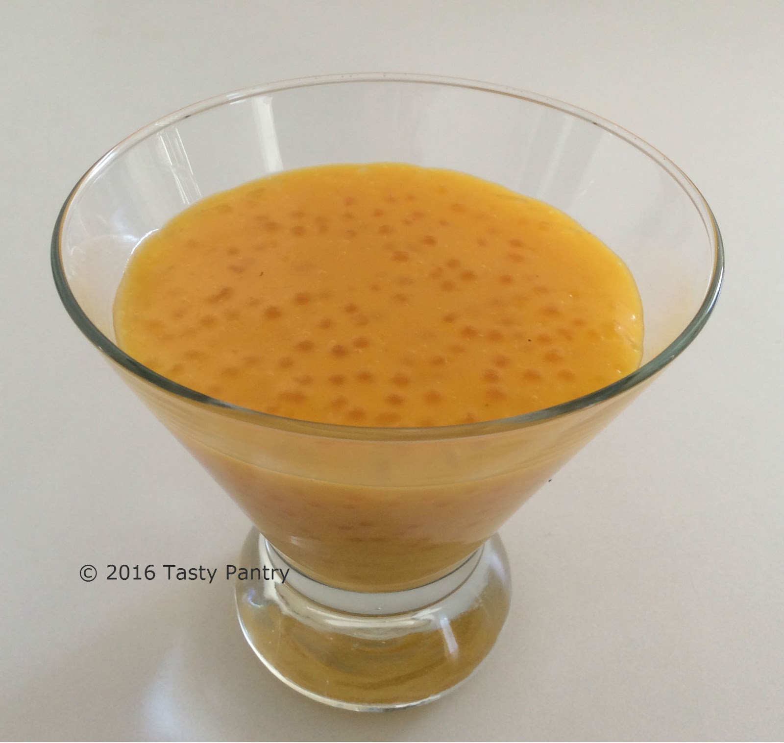 The Tasty Pantry: Coconut Mango Tapioca Pudding