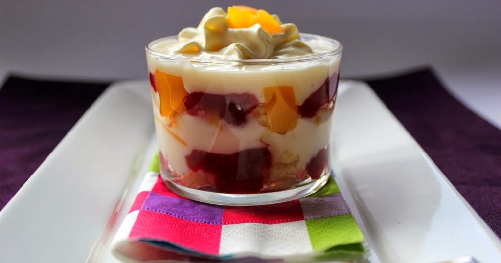 Frutas con crema