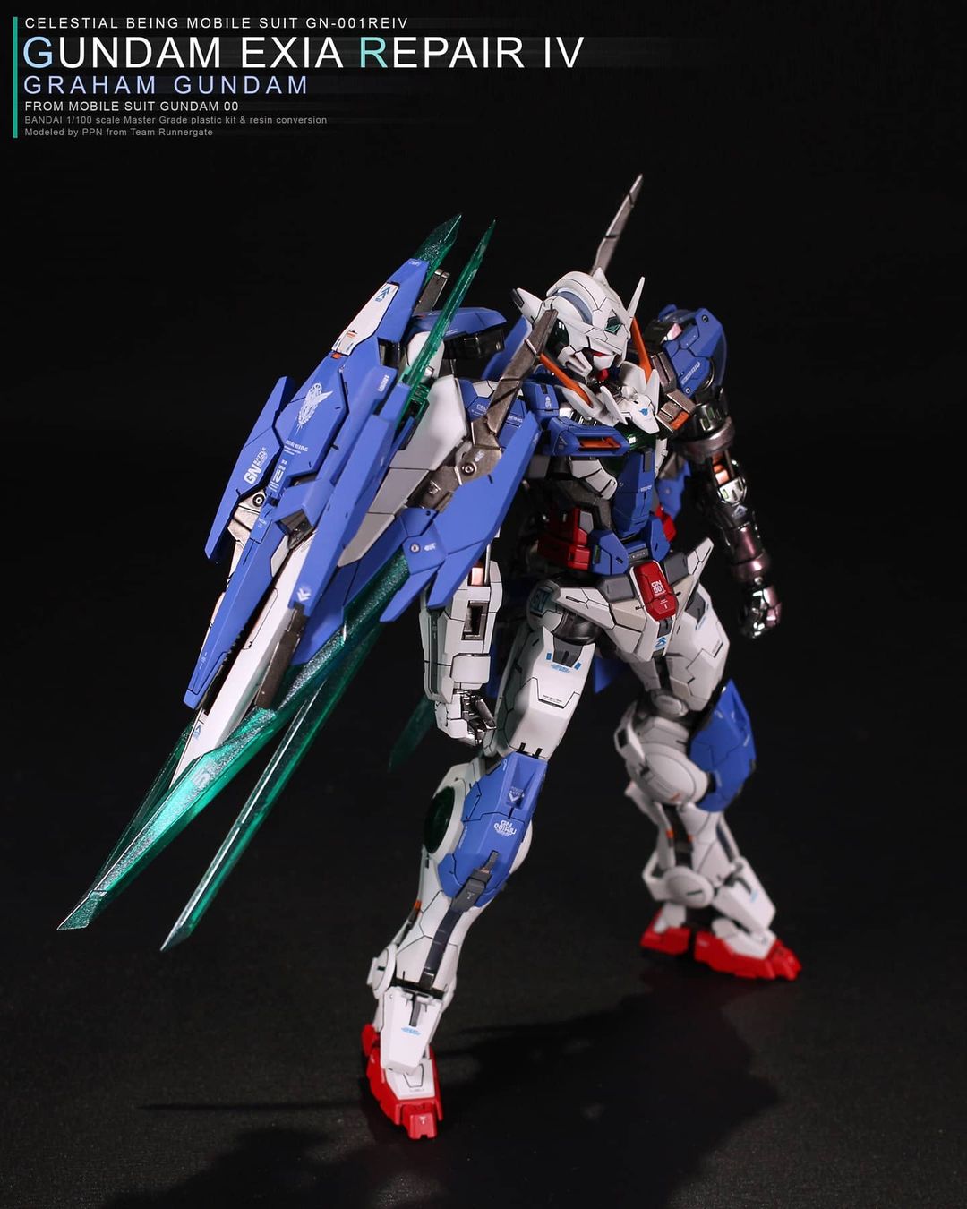 MG 1/100 Gundam Exia Repair IV Graham Gundam by runnergate - Pilot-Exia ...