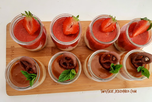 Mini deserki w dwóch smakach - Swojskie jedzonko