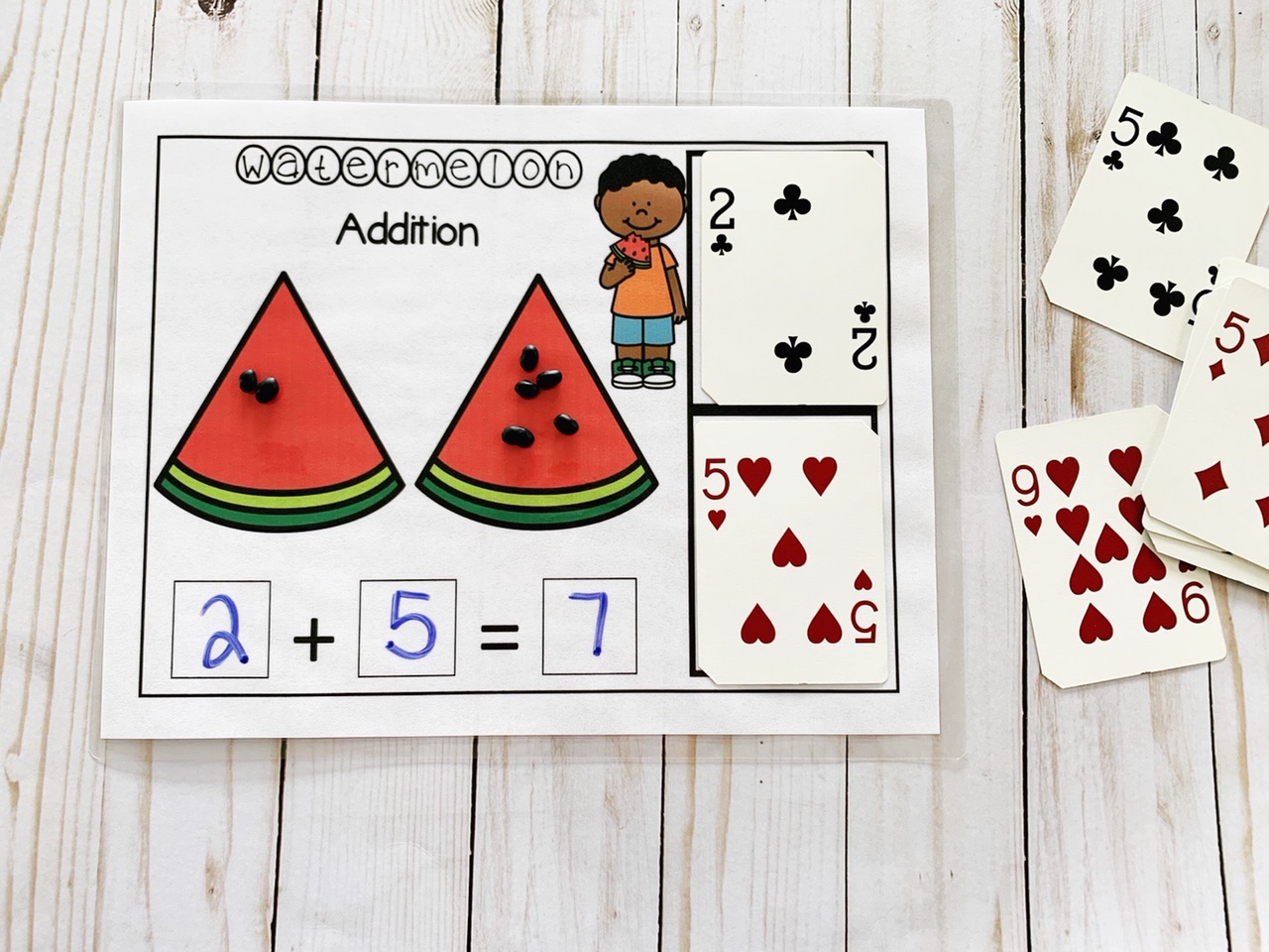 Summer Addition Games