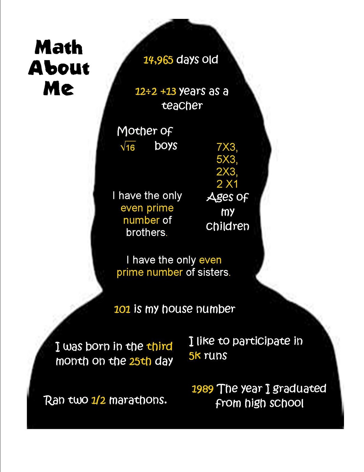 Hodges Herald: Fractions & Favorite Back to School Activity