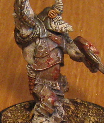 Kevin's Miniatures & Hobby Table: Tutorial: Weathering Metal Armor