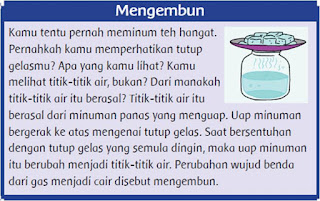 Mengembun : Perubahan wujud benda dari gas menjadi cair - Terus Belajar ...
