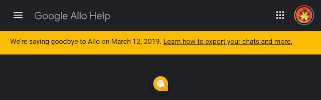 Export your Allo messages, photos and other media before March