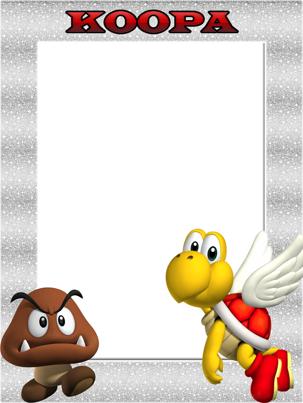 MARCOS PARA PHOTOSHOP Y ALGO MAS: PERSONAJES DE MARIO BROS