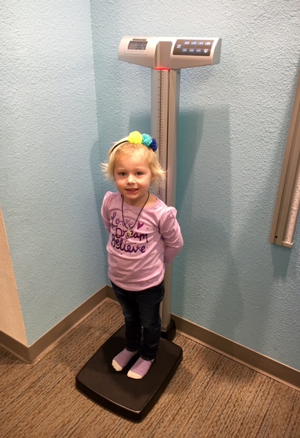 The Dodson Diary: Sadie's 4 Year Old Check Up