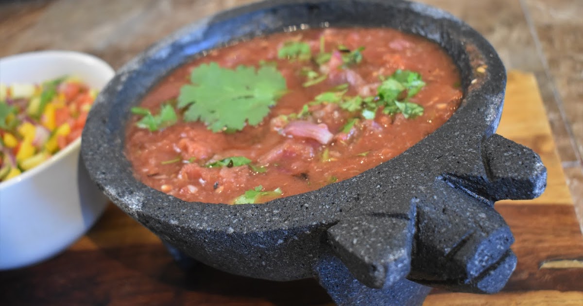 Charred Salsa Roja #CulinaryCam