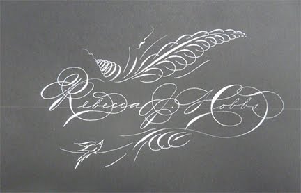 Letterlady's Letters: Workshop with Michael Sull, Master Penman