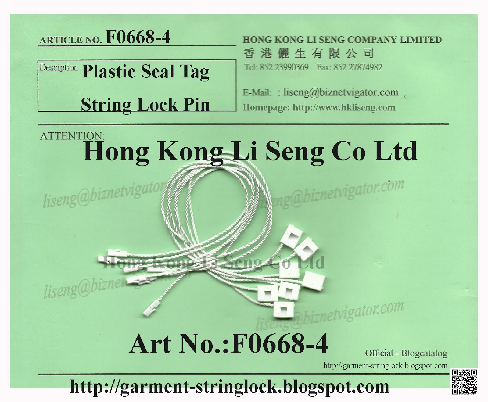Hang Tag Nylon String Snap Lock Pin Loop Fastener Hook Ties Factory ...
