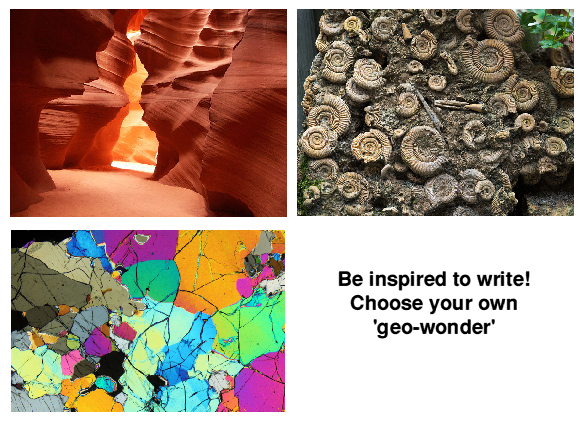 Earth Learning Idea: Geo-literature: create your own geo-poem or story
