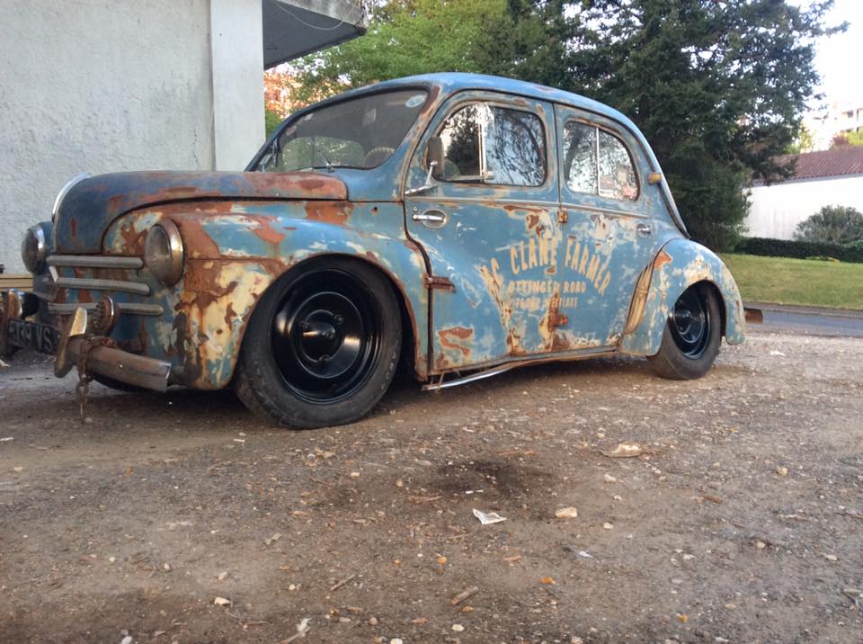 GAS KUSTOMS: Renault 4cv Rat!!!