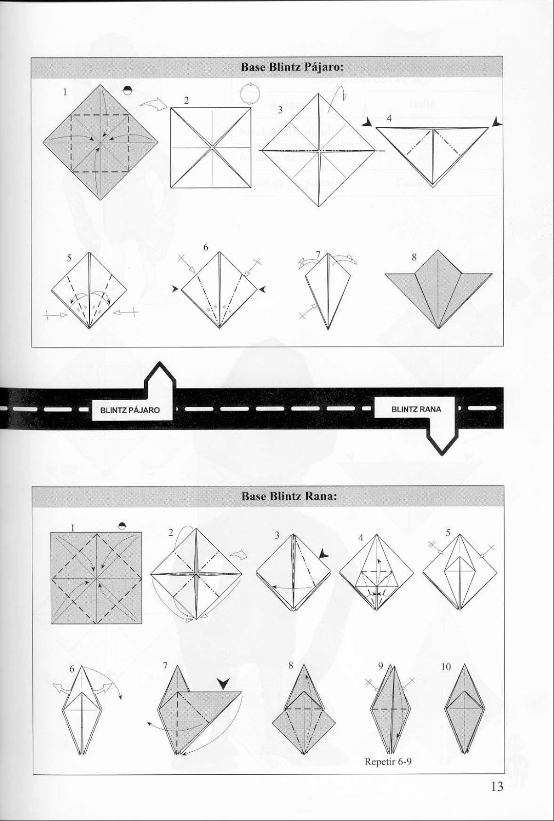 Origami Cartoon 1-Halle - Ruby Book Origami