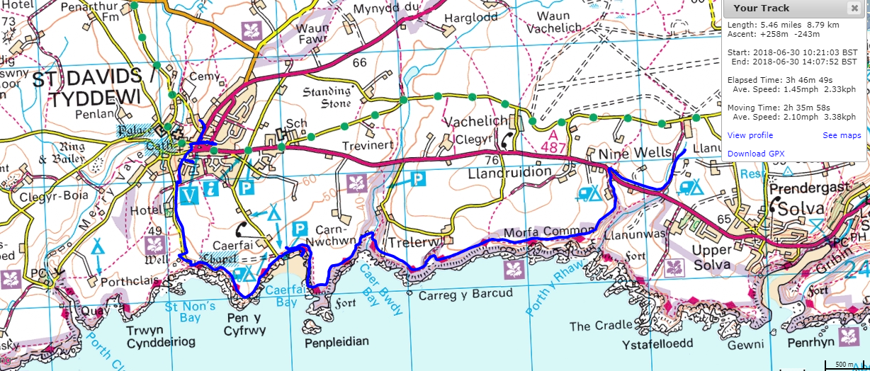 My Adventures 3: St Davids to Solva Pembrokeshire. 30th June 2018