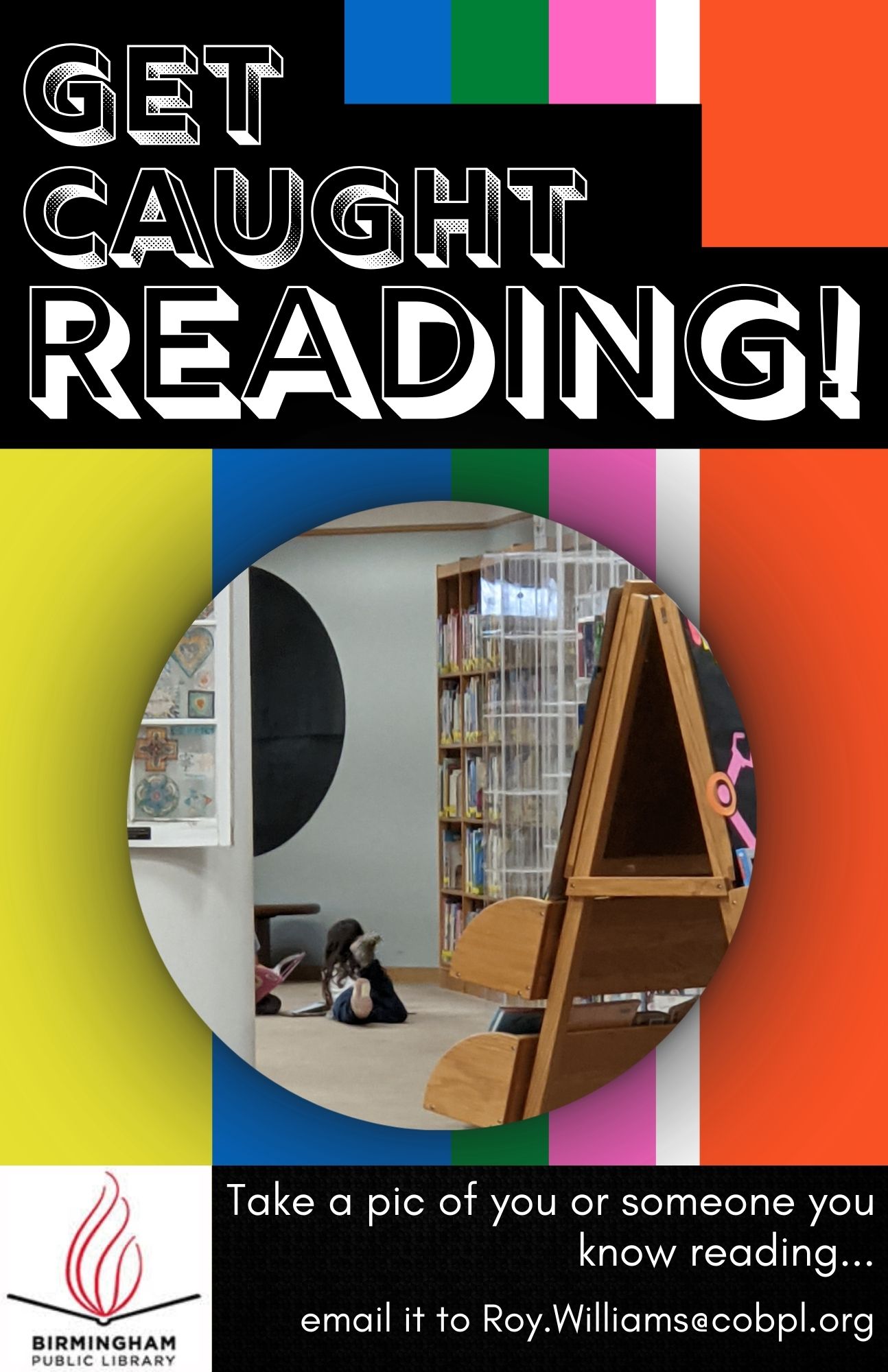 May is Get Caught Reading Month - Share Reading Moments With BPL