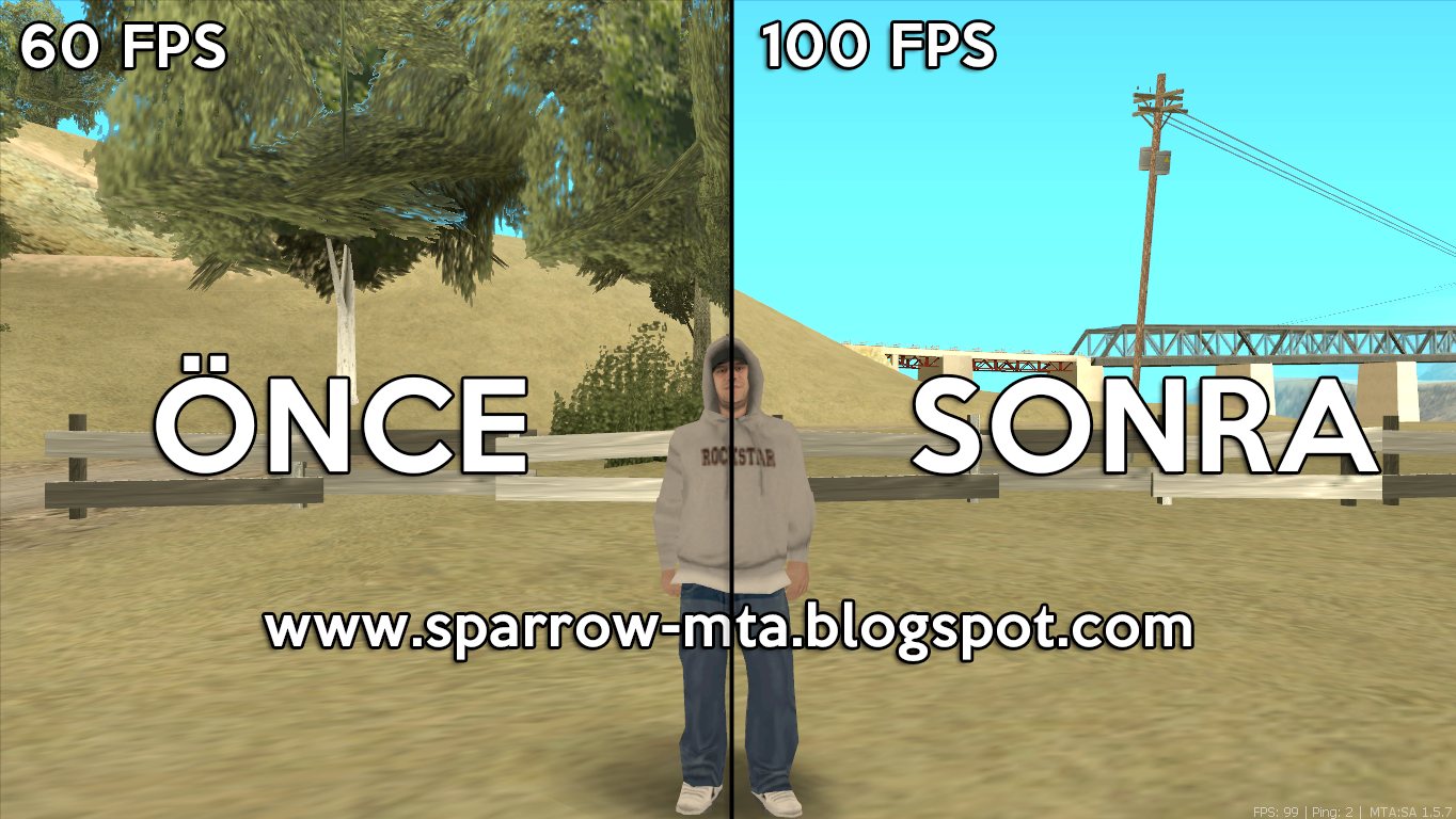 MTA SA FPS Yükseltme / Arttırma Scripti