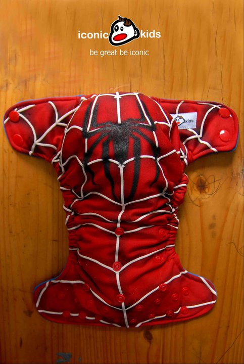 Cloth Diapers Iconic Kids popok kain modern: I'm HERO